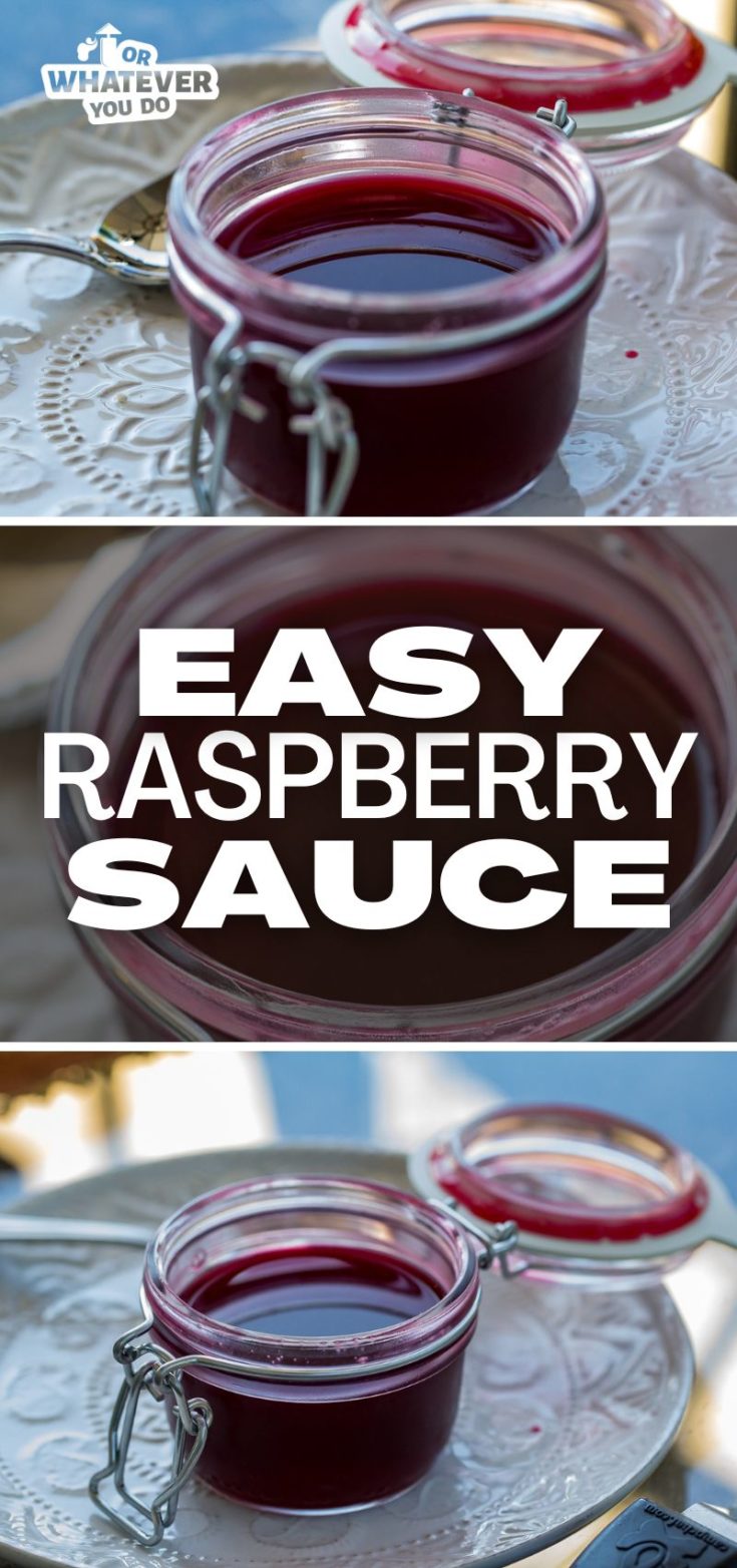 Homemade Raspberry Sauce Recipe