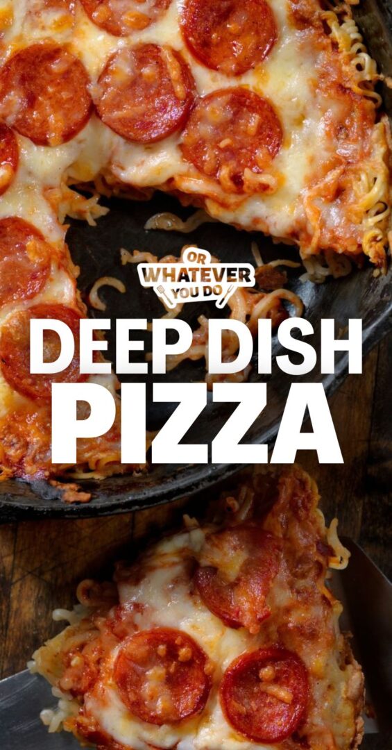 Cast Iron Deep Dish Pizza Crust - Or Whatever You Do