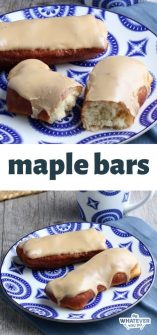Maple Bars | Easy homemade donut recipe