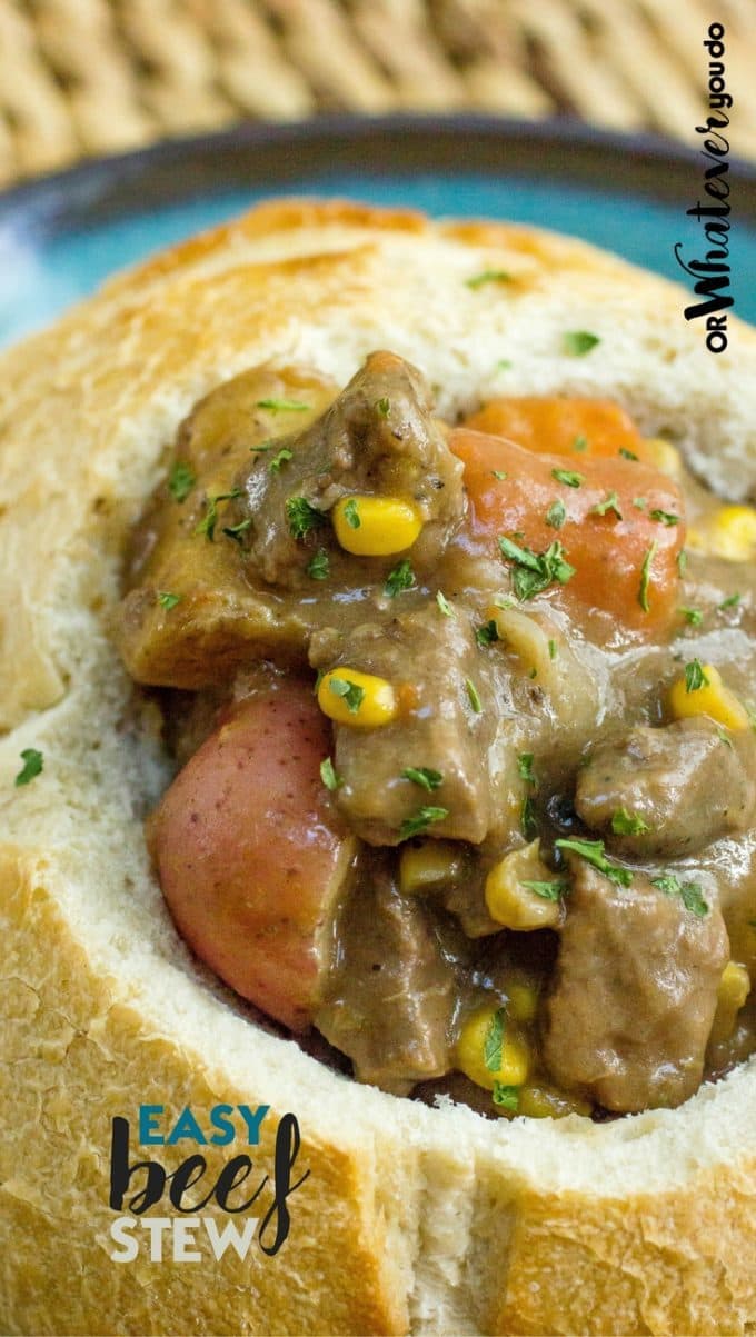 Easy Beef Stew - Family favorite dinner recipe - Comfort Food for the win!