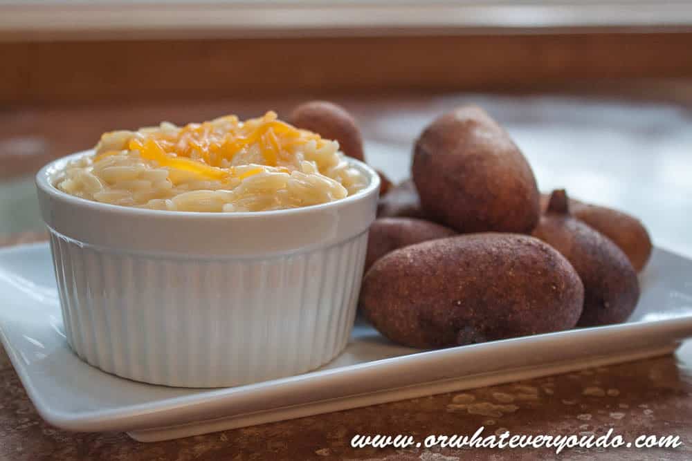 Easy Cheesy Orzo - Or Whatever You Do