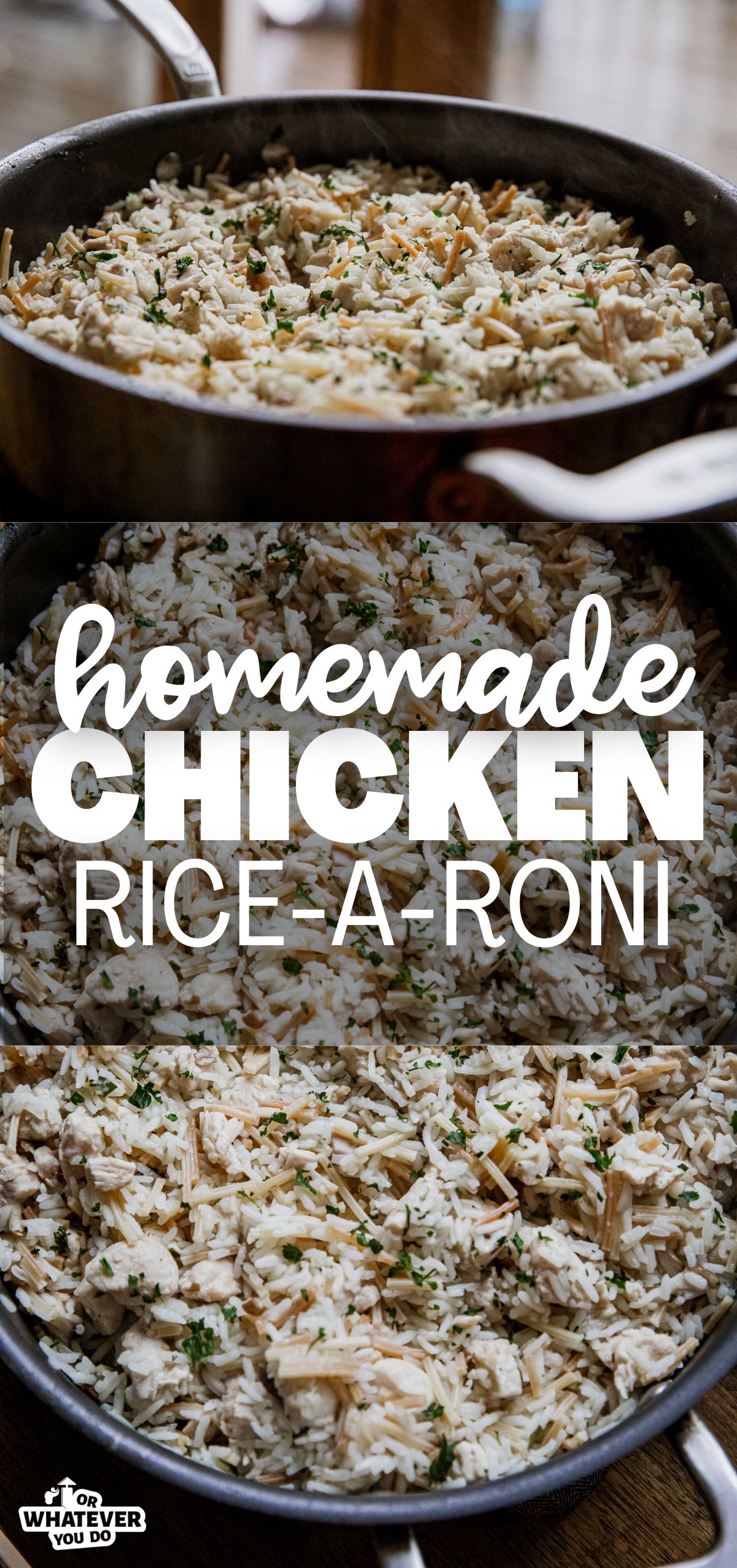 Homemade Chicken Rice-a-Roni – Or Whatever You Do