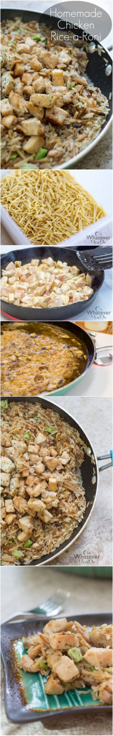 Homemade Chicken Rice-a-Roni - Or Whatever You Do