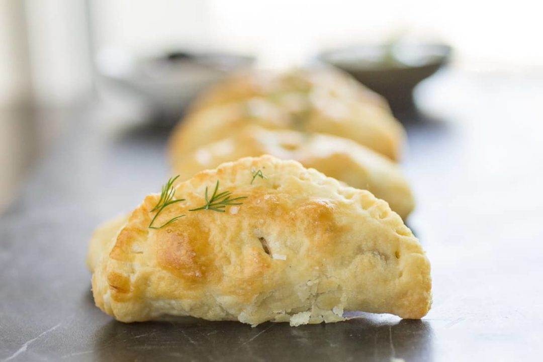 Greek Freak Ground Beef Empanadas | Easy dinner recipe with feta and olives