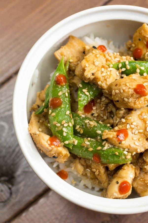 Sesame Chicken with Pea Pods – Or Whatever You Do