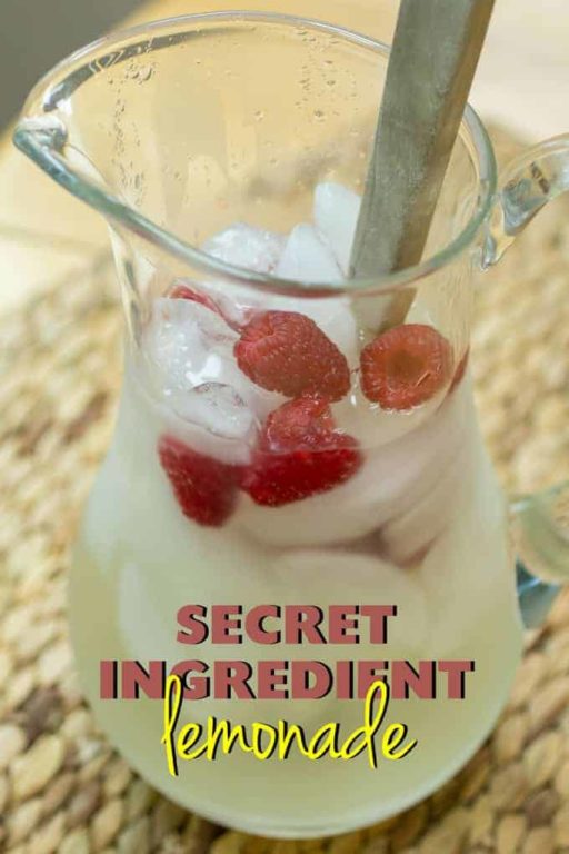 Secret Ingredient Lemonade - Or Whatever You Do
