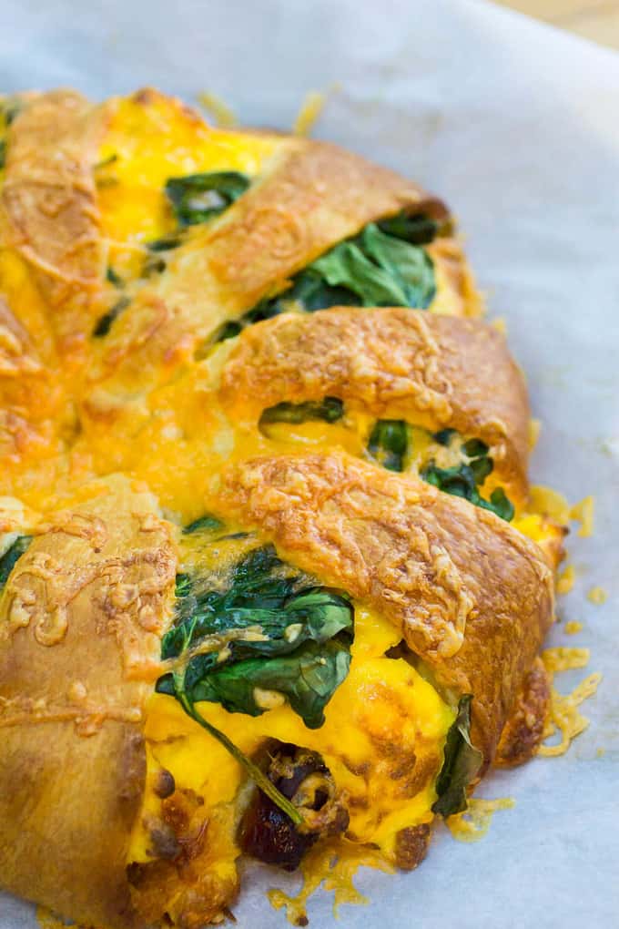 Breakfast Crescent Ring with Sausage & Egg - Or Whatever You Do
