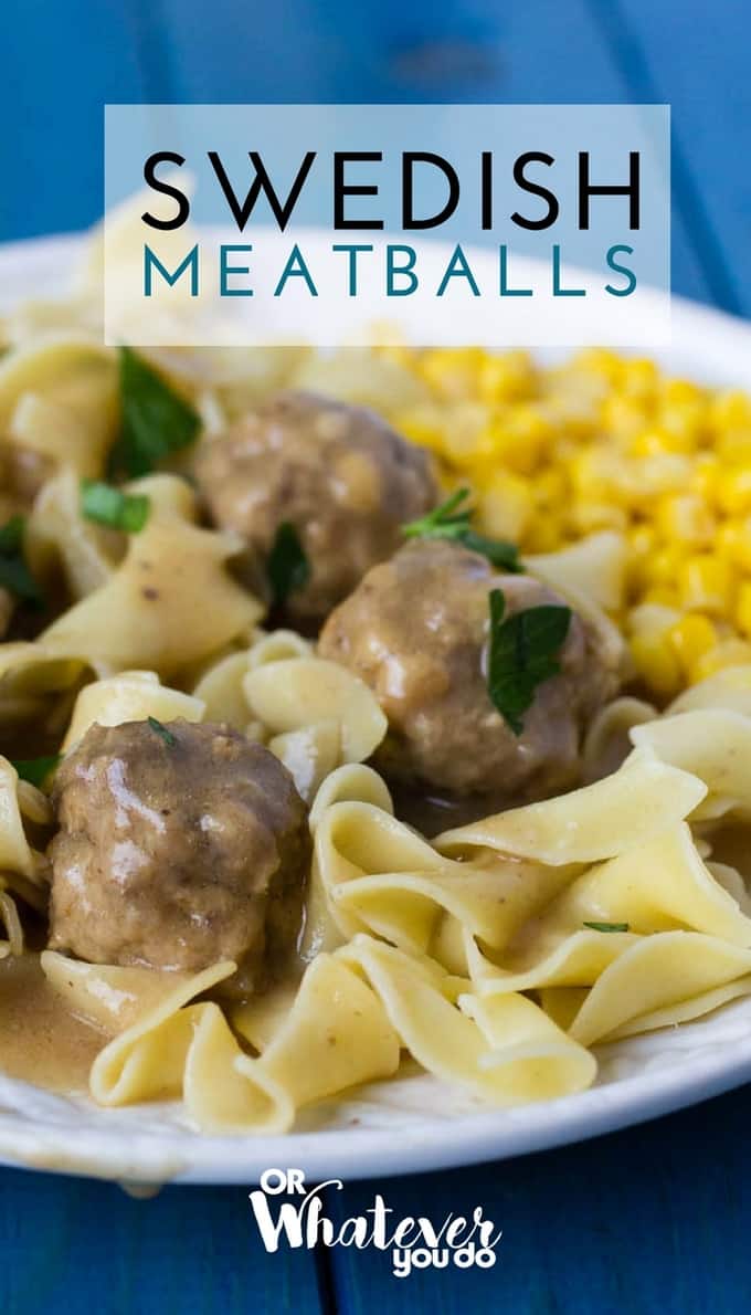 Swedish Meatballs Easy Homemade Ikea Copycat Recipe