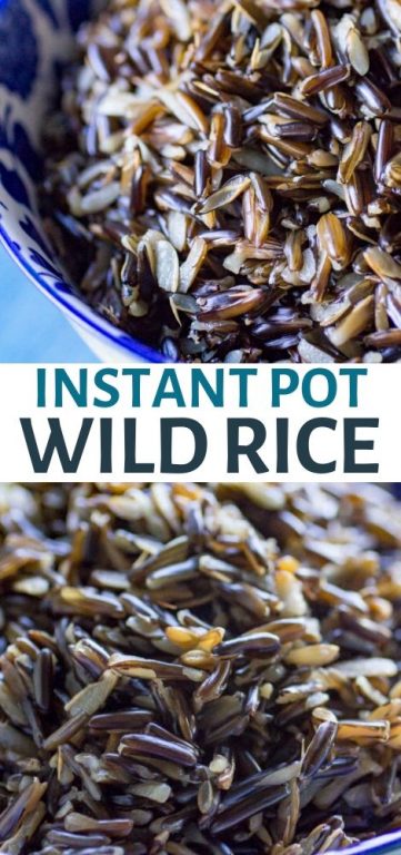 Instant Pot Wild Rice – Easy pressure cooker wild rice