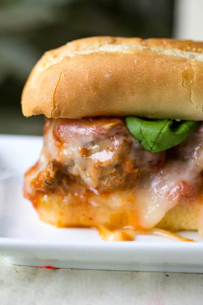 Homemade Meatball Subs | Delicious homemade & tender meatball subs!