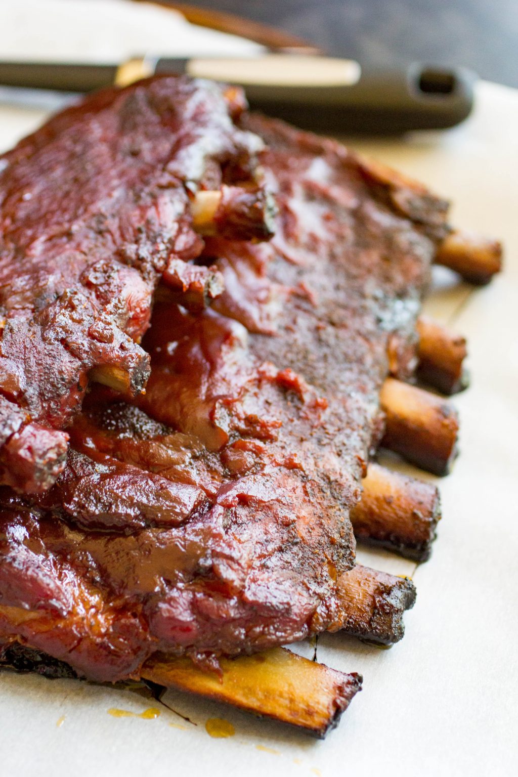 Traeger Smoked Pork Ribs – 5-4-1 Ribs from Or Whatever You Do