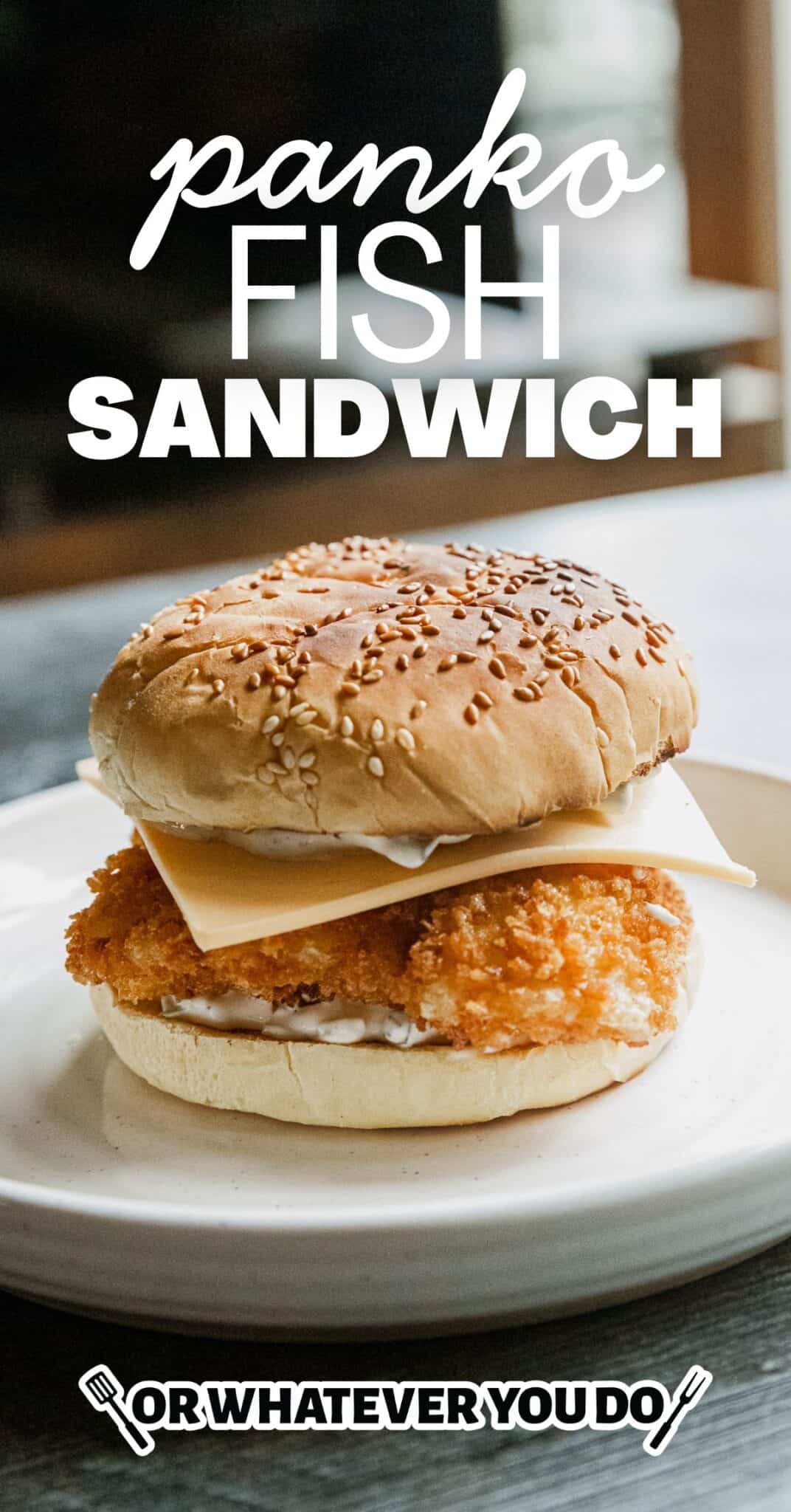 Crispy Panko Fish Sandwich – Delicious Homemade Filet-O-Fish