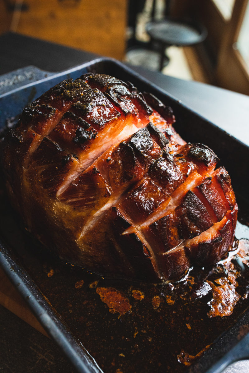 Traeger Smoked Ham – Easy glazed double-smoked ham recipe