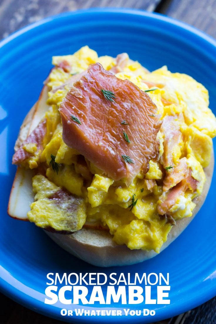 Smoked Salmon Scrambled Eggs – Easy breakfast or brunch recipe
