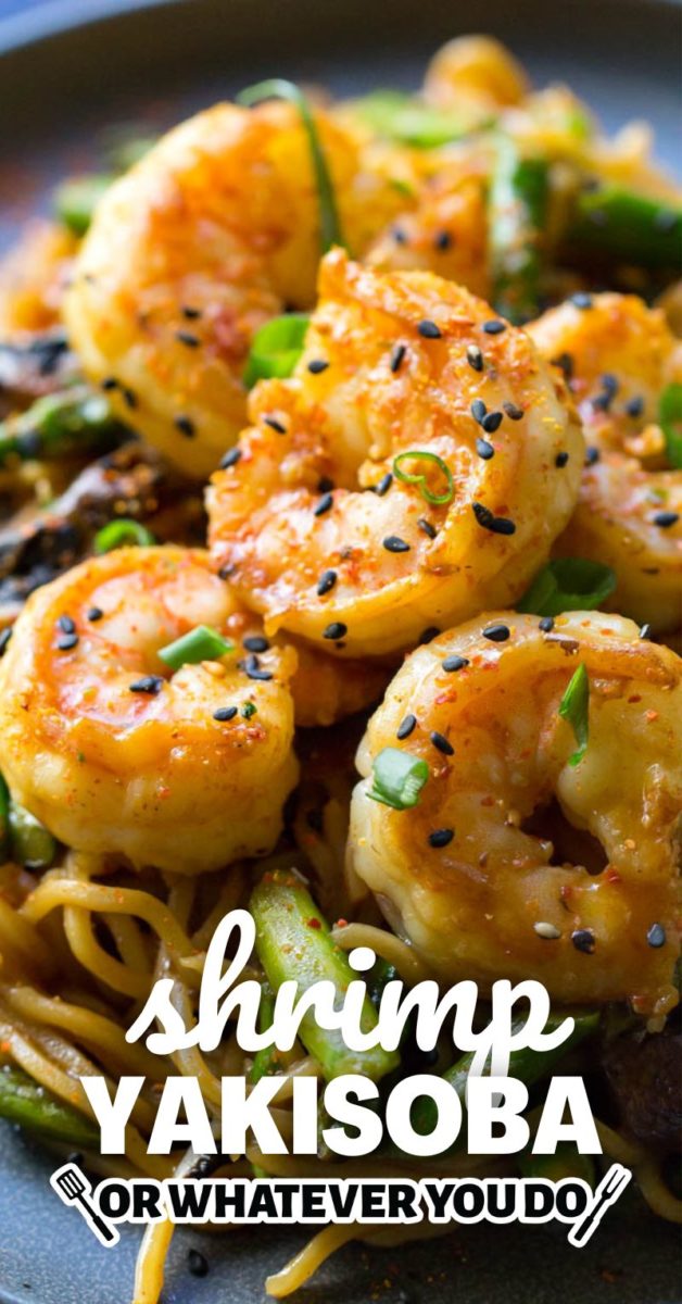 Shrimp Yakisoba Recipe – Or Whatever You Do