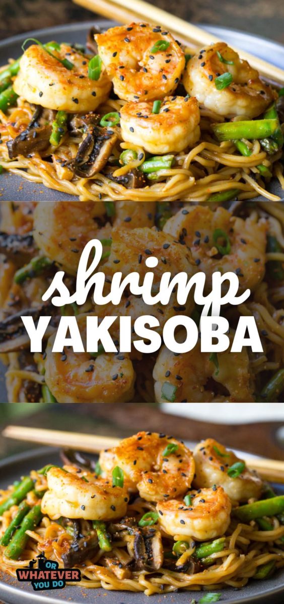 Shrimp Yakisoba Recipe – Or Whatever You Do