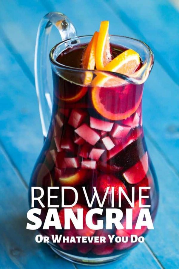 Red Wine Sangria – Homemade Red Sangria recipe