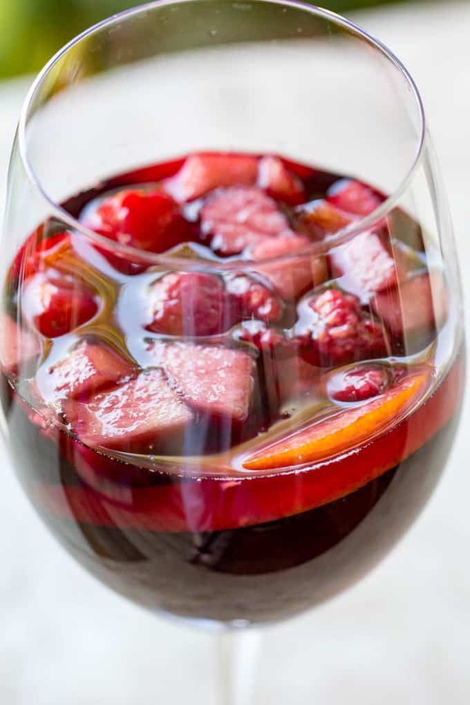 Red Wine Sangria – Homemade Red Sangria recipe