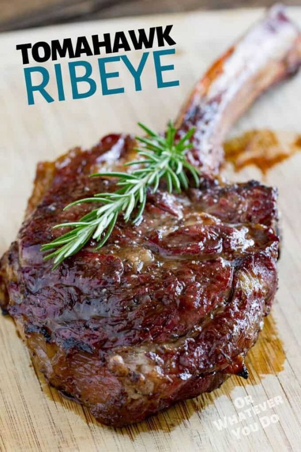 Traeger Tomahawk Ribeye - Smoked Cowboy Steak Reverse Seared