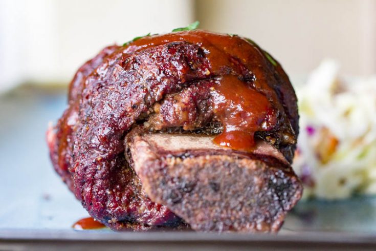 Traeger Grilled Beef Short Rib Lollipop – - Or Whatever You Do