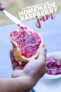 Raspberry Jam – Homemade Jam Recipe with Pectin