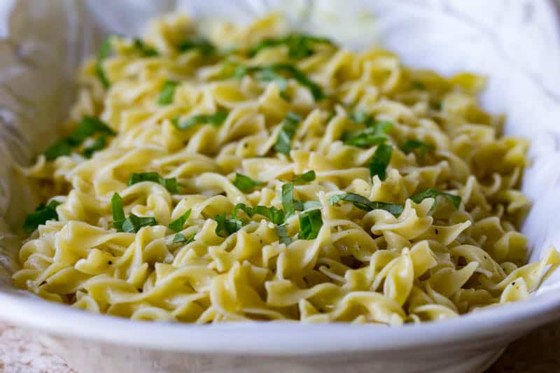 Easy Buttered Noodles – Simple Pasta Side-Dish Recipe