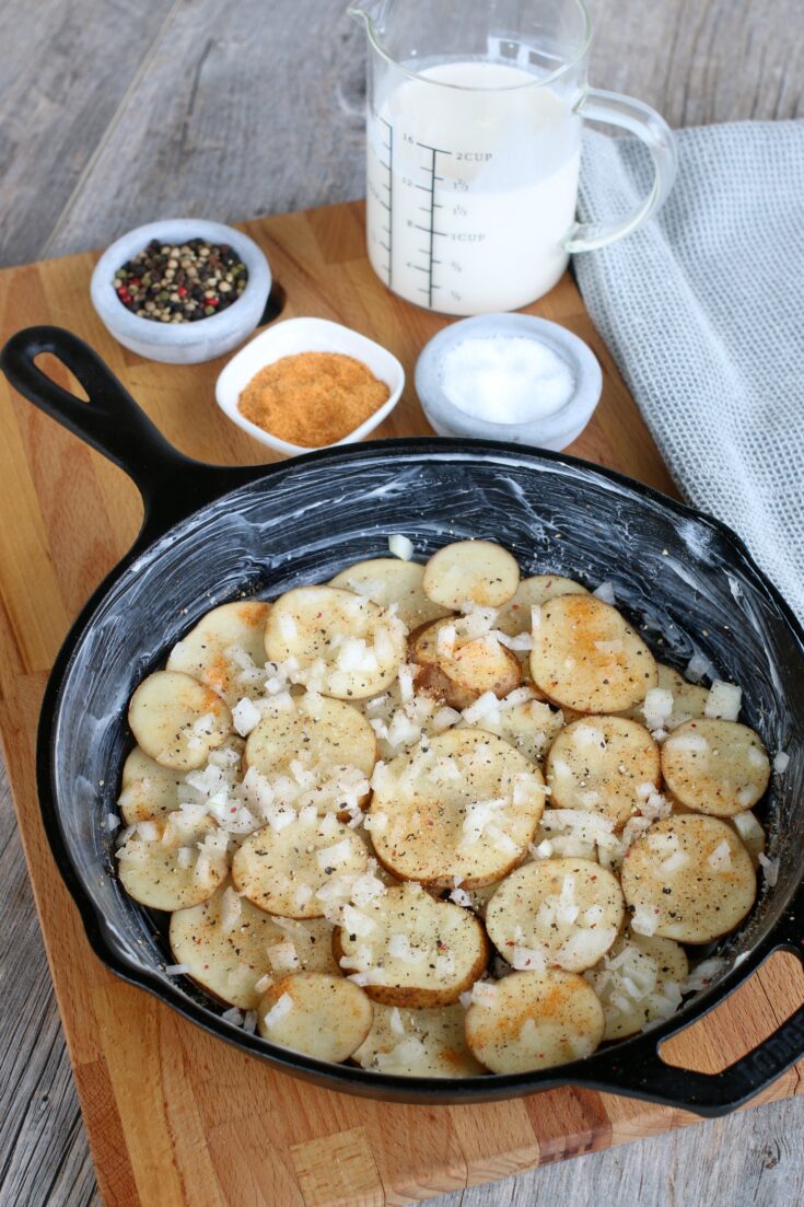 Smoked Scalloped Potatoes - Easy Pellet Grill Side Dish Recipe