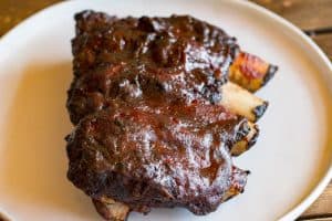 Traeger Smoked Beef Ribs – Easy Grilled Beef Ribs for the pellet grill