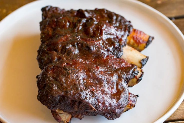 Traeger Smoked Beef Ribs – Easy Grilled Beef Ribs for the pellet grill