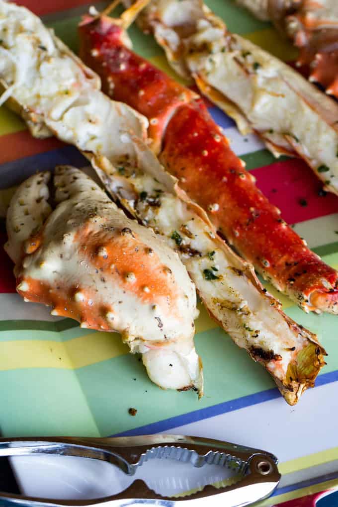 Traeger Grilled King Crab Legs – Smoked Pellet Grill King Crab Recipe