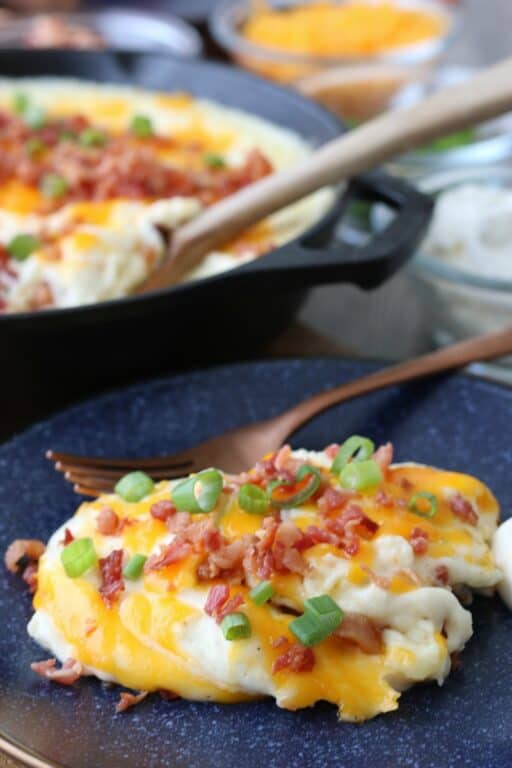 Smoked Mashed Potatoes - Pellet Grill Thanksgiving Potatoes