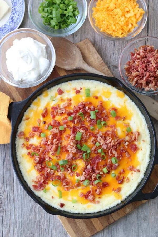 Loaded Smoked Mashed Potatoes – Pellet Grill Thanksgiving Potatoes