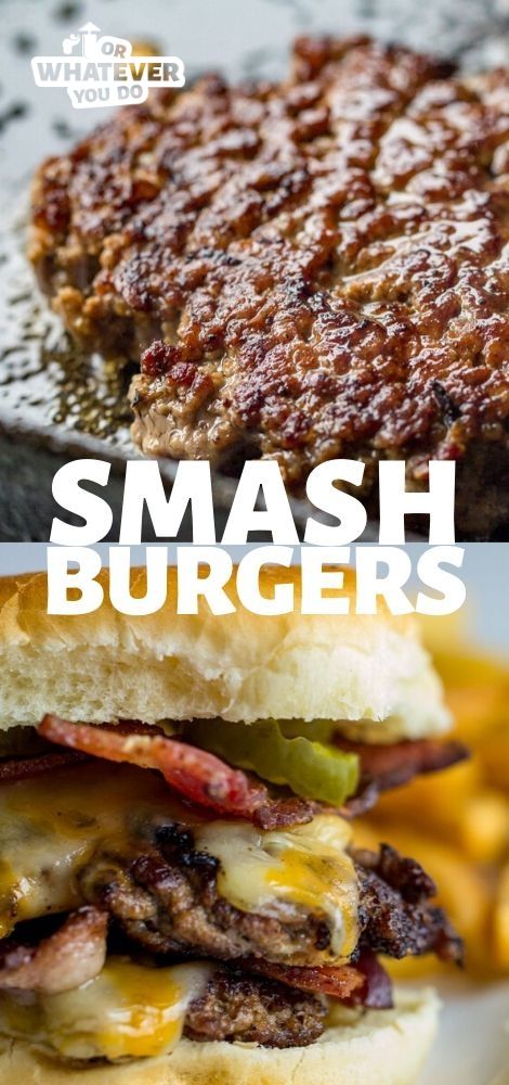 Smash Burgers – Flat top griddle burger recipe