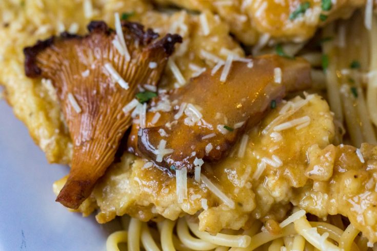 Sherry Chicken with Chanterelles – Or Whatever You Do