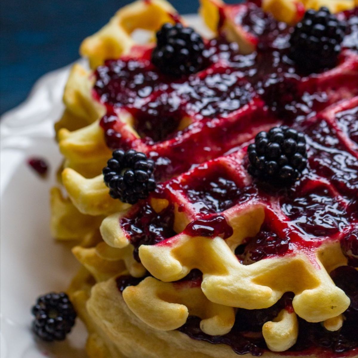 Fisher Fair Scone Waffles – Easy breakfast or brunch recipe