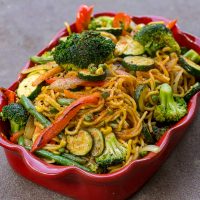 Vegetable Yakisoba | Or Whatever You Do