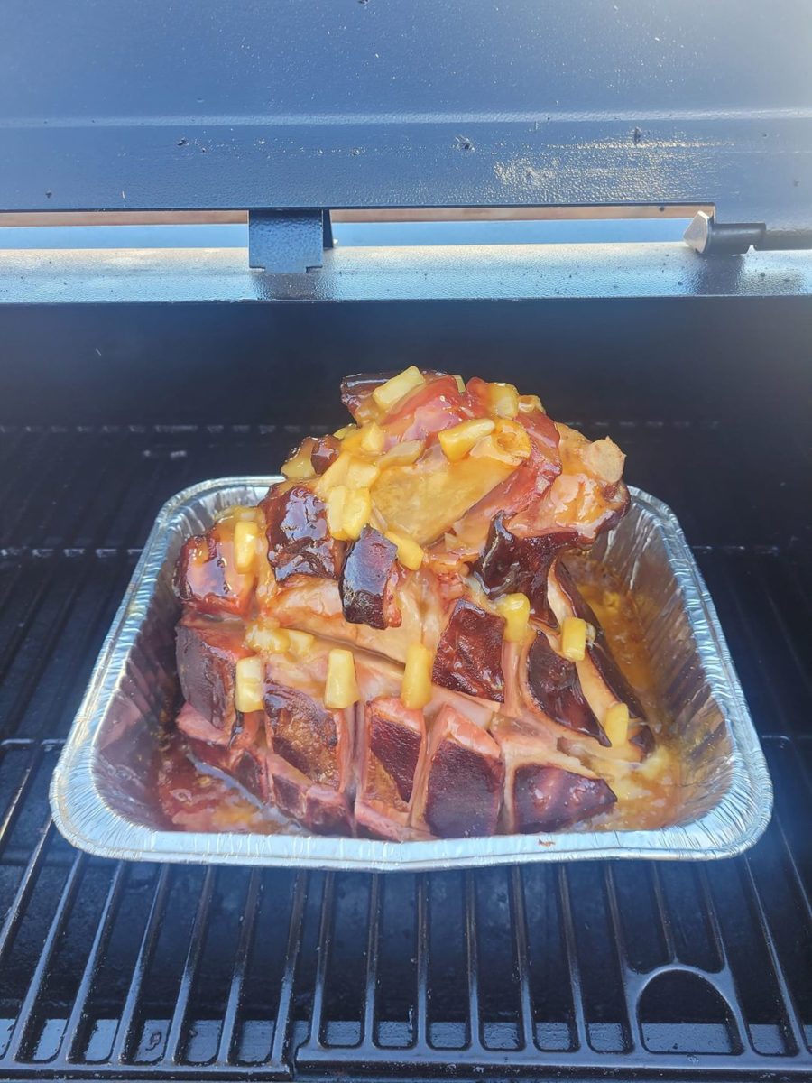 Pineapple-Glazed Smoked Ham – Or Whatever You Do