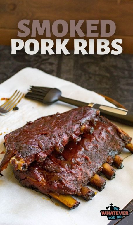 Traeger Smoked Pork Ribs – 5-4-1 Ribs from Or Whatever You Do