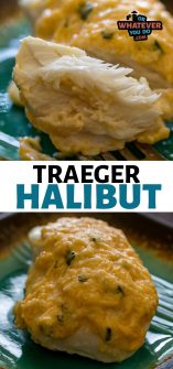 Traeger Halibut with Parmesan | Or Whatever You Do
