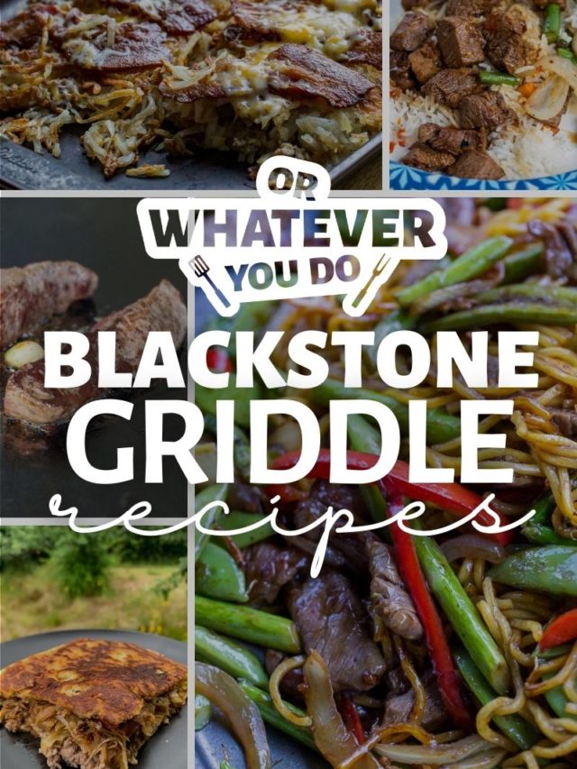 90+ Amazing Blackstone Recipes – Or Whatever You Do