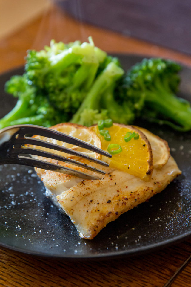 Broiled Lingcod with Lemon – Or Whatever You Do