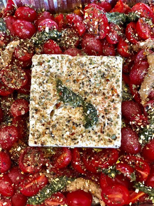 Pellet Grill Feta Pasta – Or Whatever You Do