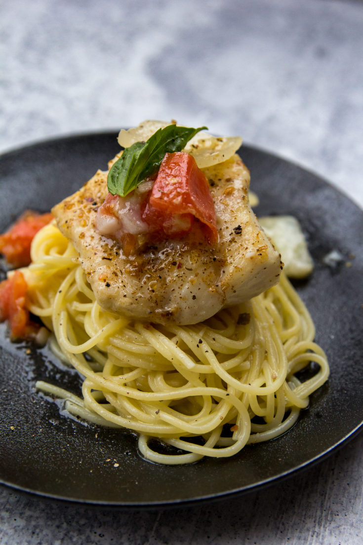 Pellet Grill Lingcod with Wine and Garlic – Or Whatever You Do