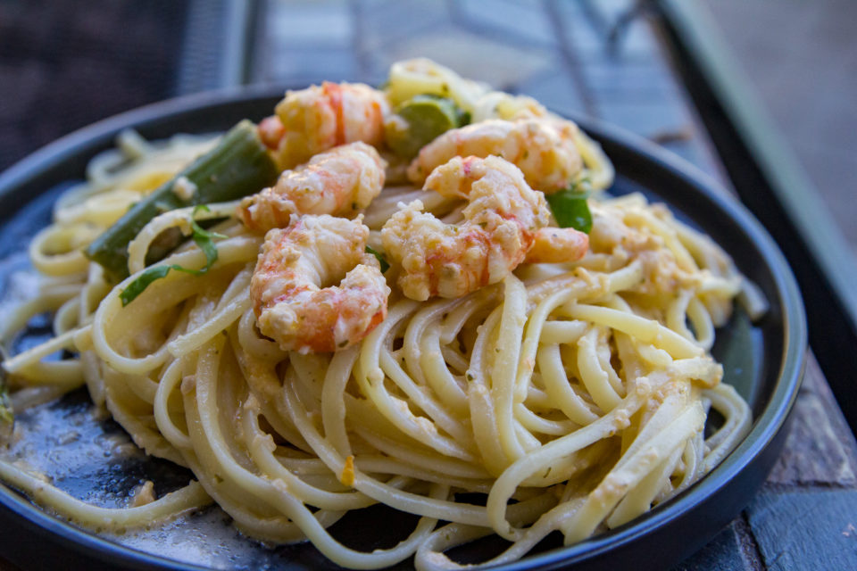 Spot Prawn Linguine – Or Whatever You Do