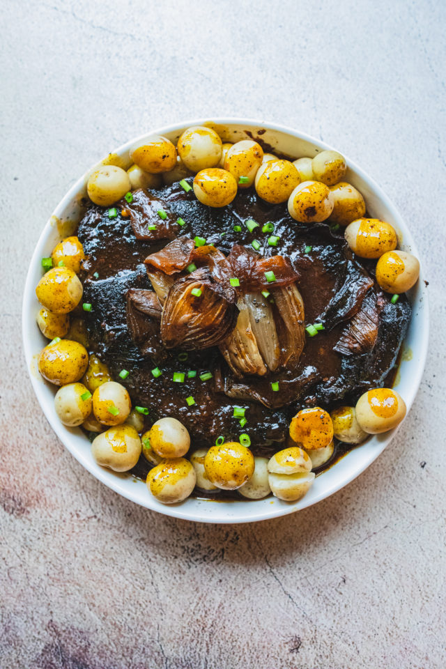 Traeger Smoked Balsamic Pot Roast – Or Whatever You Do