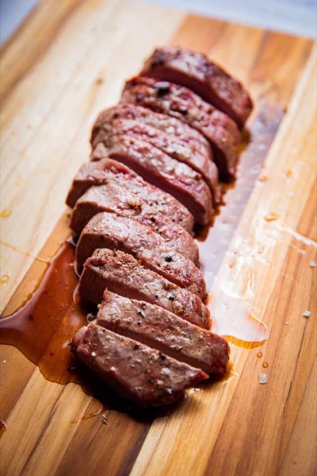 Traeger Grilled Venison Striploin – Or Whatever You Do