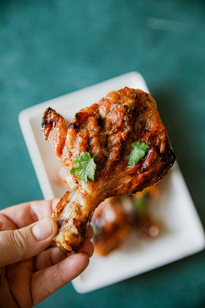 Grilled Butterflied Chicken Legs with Spicy Chili Garlic Glaze – Or ...