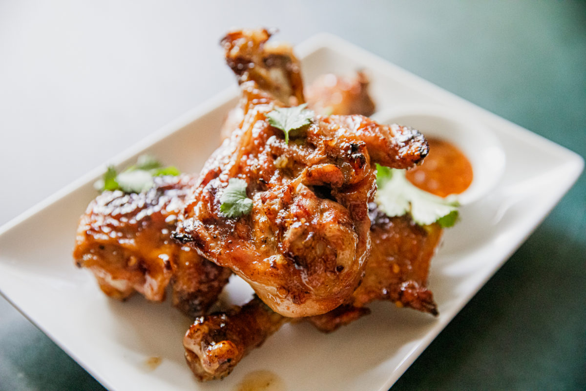 Grilled Butterflied Chicken Legs with Spicy Chili Garlic Glaze – Or ...