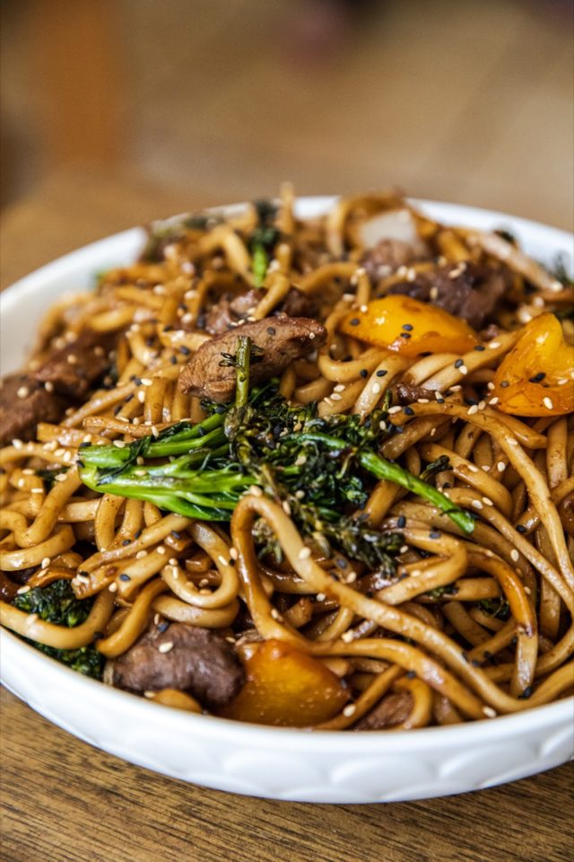 Blackstone Steak Udon – Or Whatever You Do