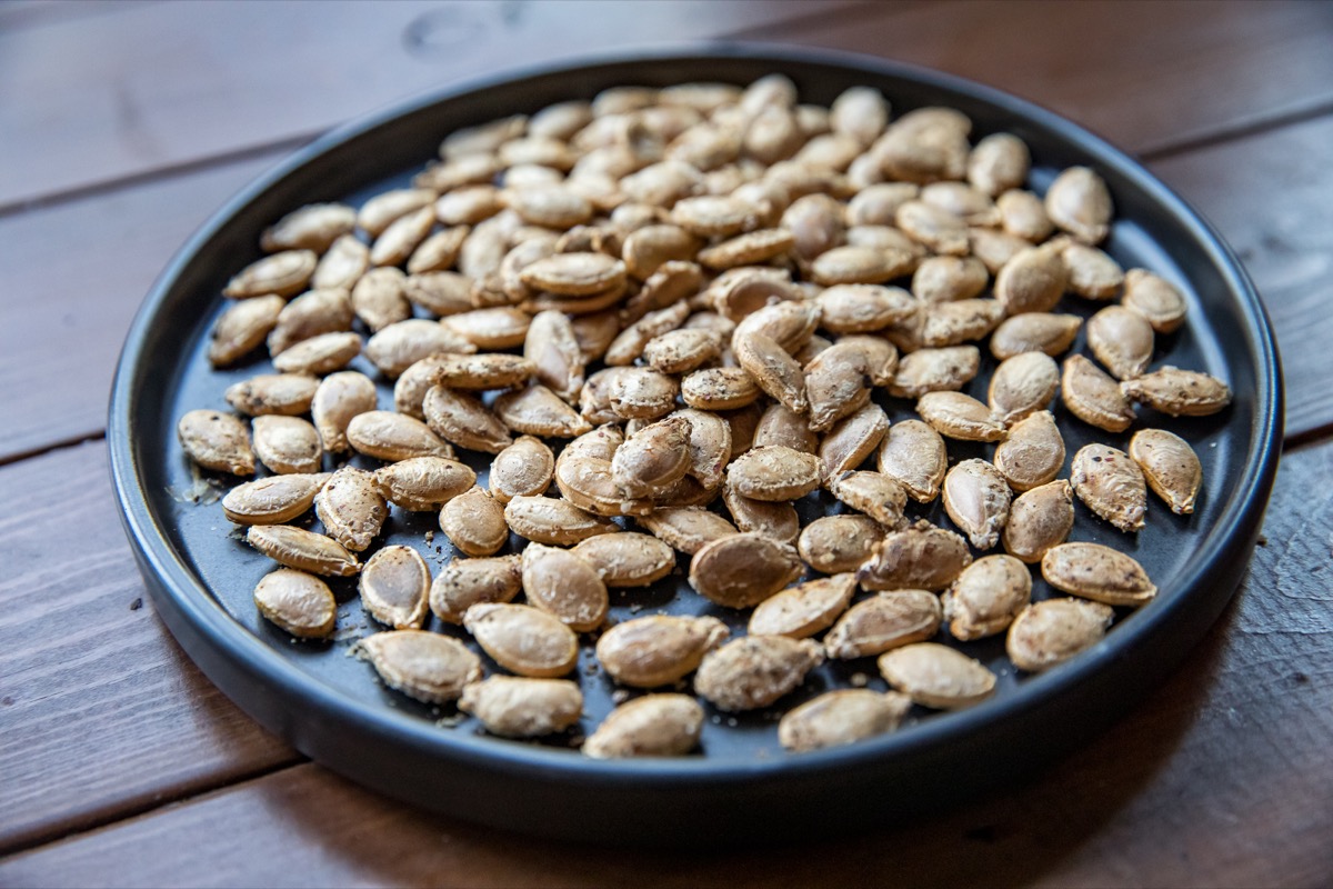 Traeger Roasted Pumpkin Seeds – Or Whatever You Do